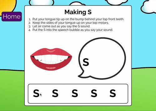 Prevocalic Voicing Minimal Pairs Activities S Z Boom Card Silly Sentences