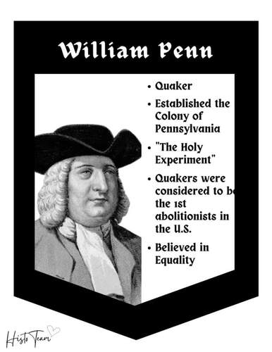 Reputation Era Bulletin Board of Important Figures From Early American ...