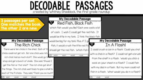 SH Digraph & CH Digraph Decodable Readers and Decodable Passages for ...