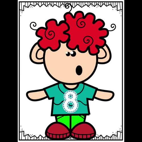 Crazy Hair Review – Flashcards, Pocket-Chart Cards & Worksheets ...