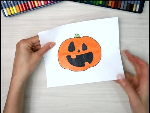 Five Little Pumpkins and the Friendly Cat Craft | Fall Math & Coloring ...