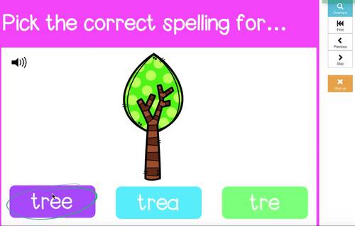 Long Vowels Spelling with Vowel Teams and Magic E Spelling Boom Cards