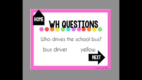 No Print Receptive Language Pack by Nicole Allison | TPT