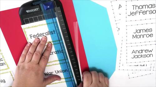 Presidential Political Party Sorting Activity by Busy Beaz Academy