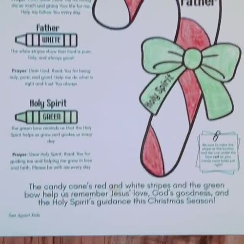 Holy Trinity Candy Cane Christmas Activity | Hands-On Christian Holiday ...