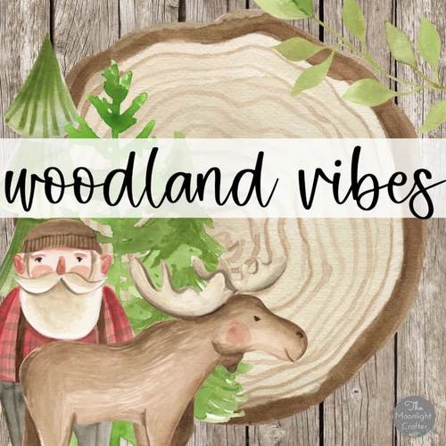 Woodland Vibes EDITABLE Classroom Decor BUNDLE by moonlight crafter by ...