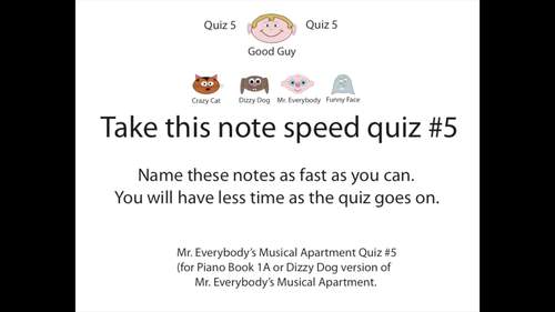 Mr. Everybody's Speed Quiz Five (Good Guy) by Myles Feltenberger