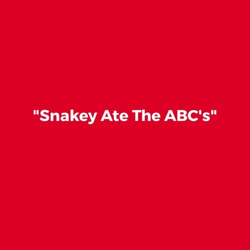Alphabet Adapted Book: "Snakey Ate The ABC's" Alphabet Activities