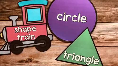 Interactive Shapes for Preschool, Kindergarten & Special Education