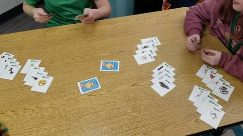 Reading System Go Fish Rhyming Game Bundle Steps 7-12 | TPT