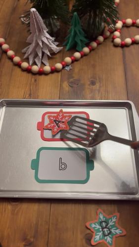 Christmas Sugar Cookies Uppercase and Lowercase Matching Activity