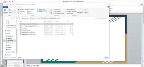 Economics: Market Structures - Supply and Demand PowerPoint and Guided ...