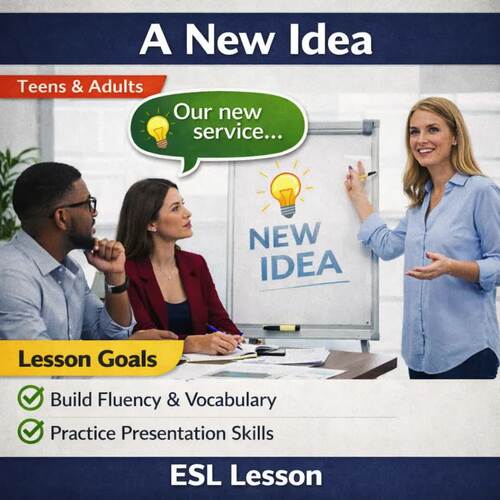 ESL Business English | Presentation Skills & Innovation | New Ideas by ...
