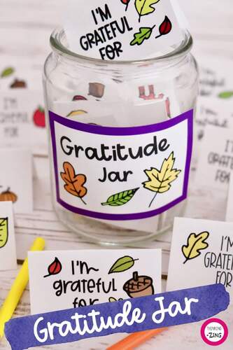 Gratitude Project - Make Your own Gratitude Jar Craft Project | TPT