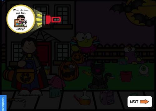 Halloween Flashlight Game Integrative Thinking Skills Halloween Boom Cards