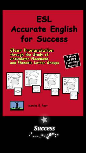 ESL Accurate English for Success Book, Articulator Graphics, Phonics, Audio