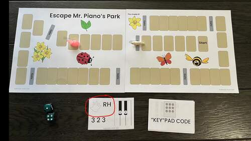 Escape Mr. Piano's Park: A Beginner Piano Game by JAM Music Studio