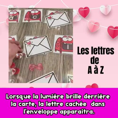Saint Valentin. La chasse aux lettres d’amour | TPT