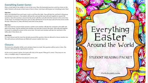 Geography, Social Studies, Easter Around the World | TPT