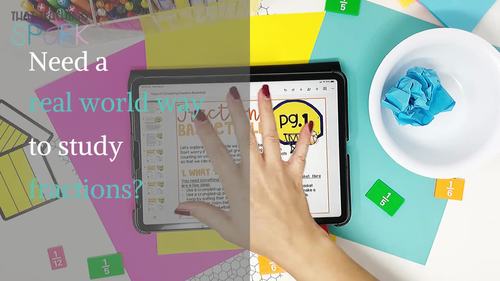 Comparing Fractions Basketball Game Digital Activity by That Teaching Spark