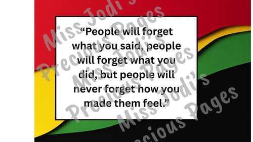 Who Said That? Black History Month Bulletin Board Interactive by Jodi ...