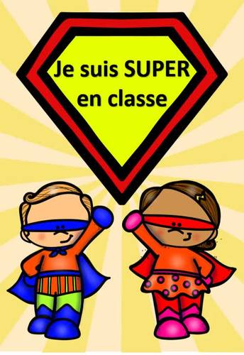Règles de la classe - Classroom rules and expectations by Les Super ...