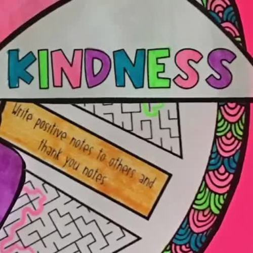 ZenWheels Kindness Activities by The Counseling Teacher Brandy | TPT