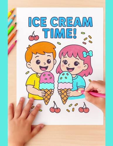 Summer Memory Book Coloring Pages | End of Year Activities | Summer ...