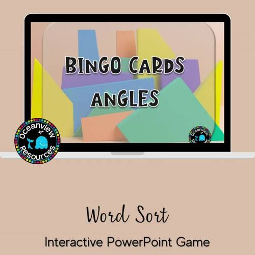 Geometry Pack-Properties of 2D,3D shapes and Angles. Bingo cards and ...