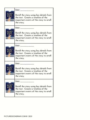 Secret Pizza Party by Adam Rubin Lesson Plan and Google Activities