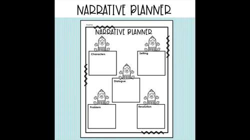 5th Grade Narrative Writing Prompts with Narrative Sentence Starters