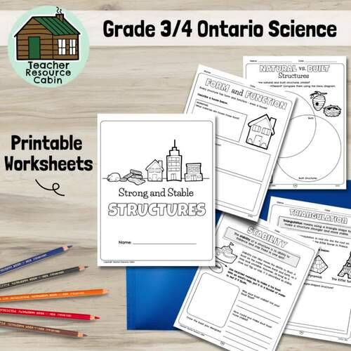 Grade 3/4 Science Workbooks (NEW 2022 Ontario Curriculum) | TPT
