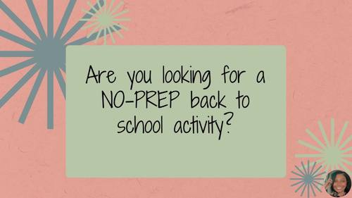 Writing Banners | Writing Activity | Back to School by LaFlourish