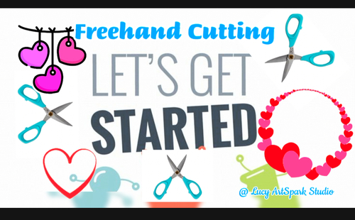 How to cut a heart shape freehand, without drawing it first? | TPT
