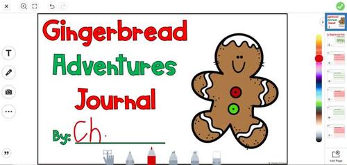 Gingerbread Adventures- Printable and Digital by Created by Chelsea