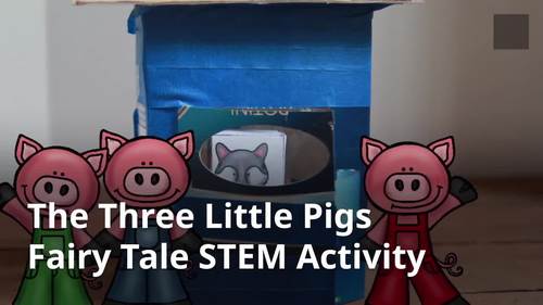 The Three Little Pigs STEM Activity by Meredith Anderson - Momgineer