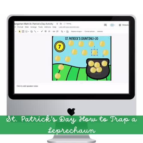 St. Patrick's Day Activity Math Escape Room Game for Kindergarten ...