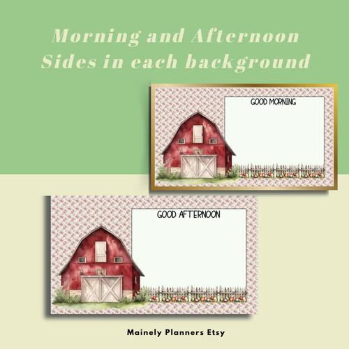 Editable Daily Agenda Slides for Spring and Easter Spring Morning ...
