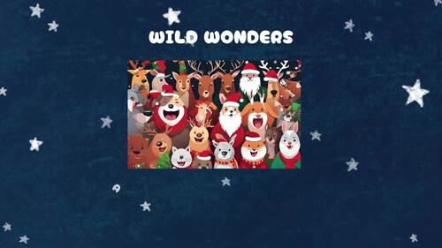 WILD WONDERS: A Christmas Animal Colouring Book for Kids! PDF Printable ...