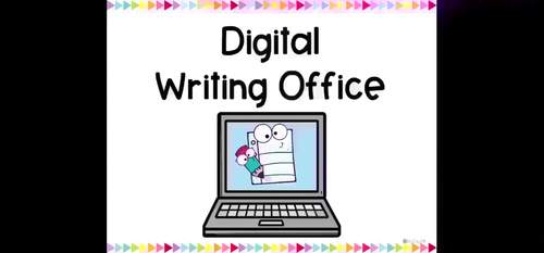 Digital Writing Office | Interactive Digital Slides | Digital Resource