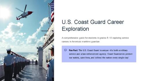 U.s. Coast Guard Career Exploration 101 Role Skills Salary Pathway ...