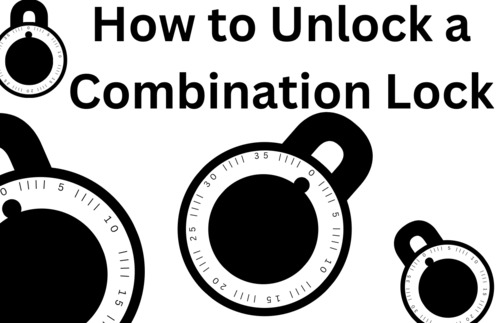How to Unlock Combination Locks Tutorial by The Meaningful Moments