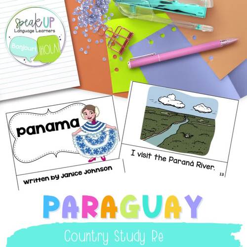 Paraguay Country Study Reader Print & Digital with Audio English Version