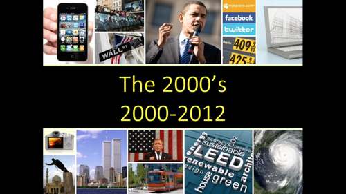 The 2000s (U.S. History) Bundle with video by Vandelay Industries