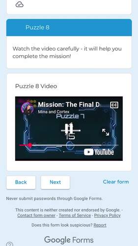 Digital Math Escape Room | Google Form No Prep | Grade 3-6 | FRACTIONS ONLY