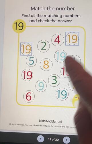 Sorting numbers 1-20 by KidsAndSchool | TPT