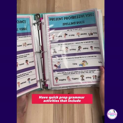 Irregular & Regular Verbs Worksheets with Fine Motor Tracing for Speech ...