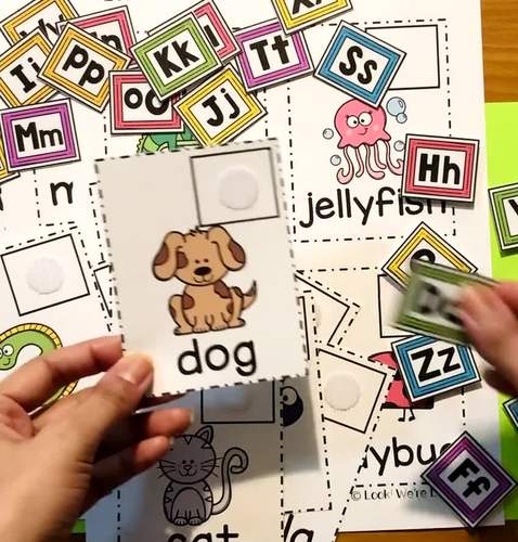 ABC Animals! Alphabet Early Learning Cards by Look We're Learning