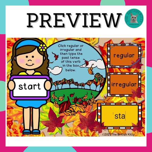 Fall Kids Parts of Speech Bundle 2nd and 3rd Grade Boom Cards™ | TPT