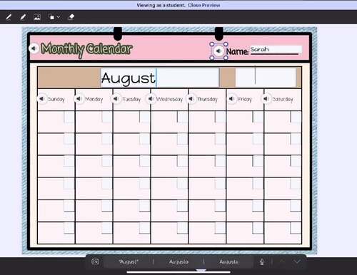 Daily Calendar - Digital and Print by Shea Creative | TPT